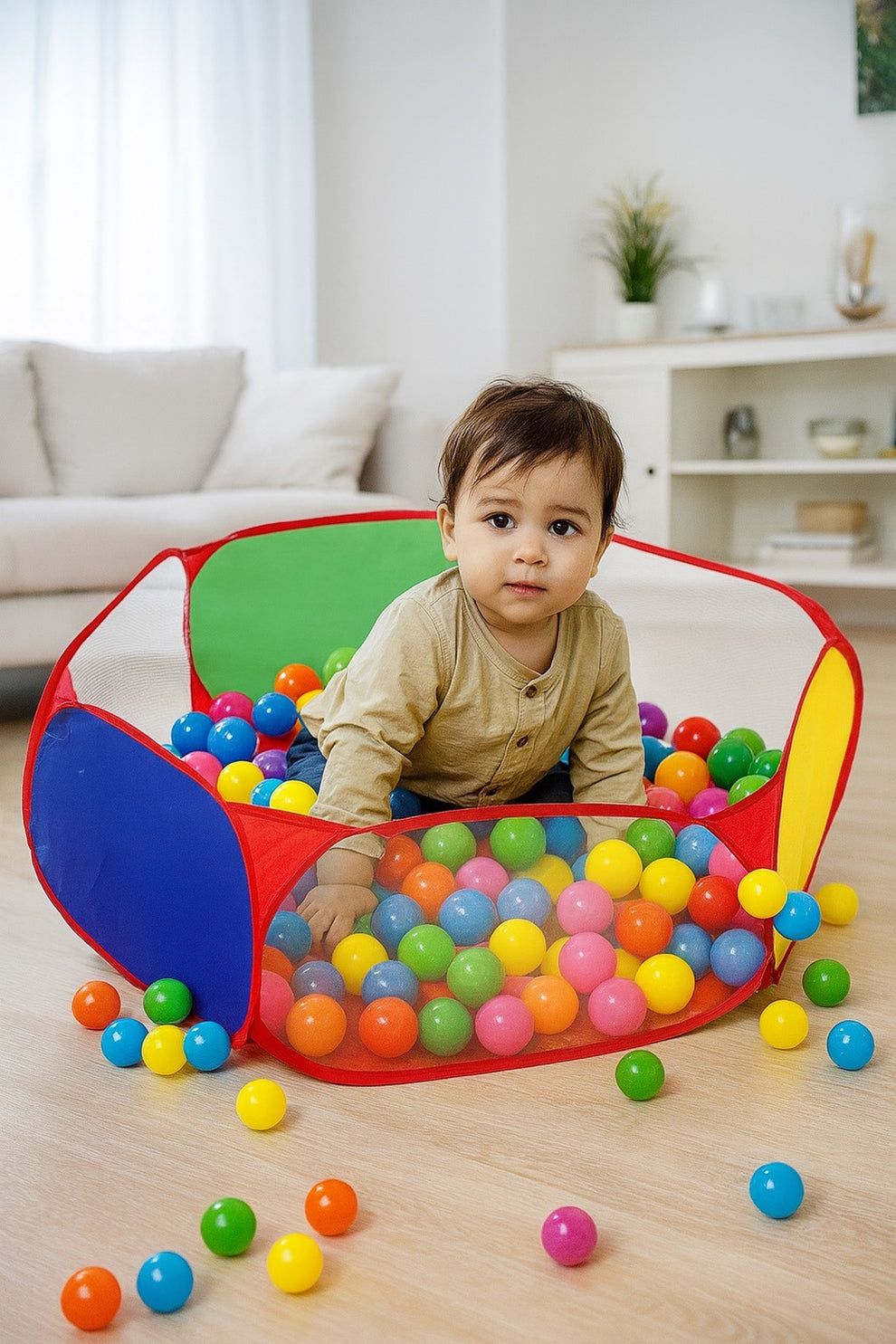 Ball Pool with Colorful Balls for Kids – Kanha Toys